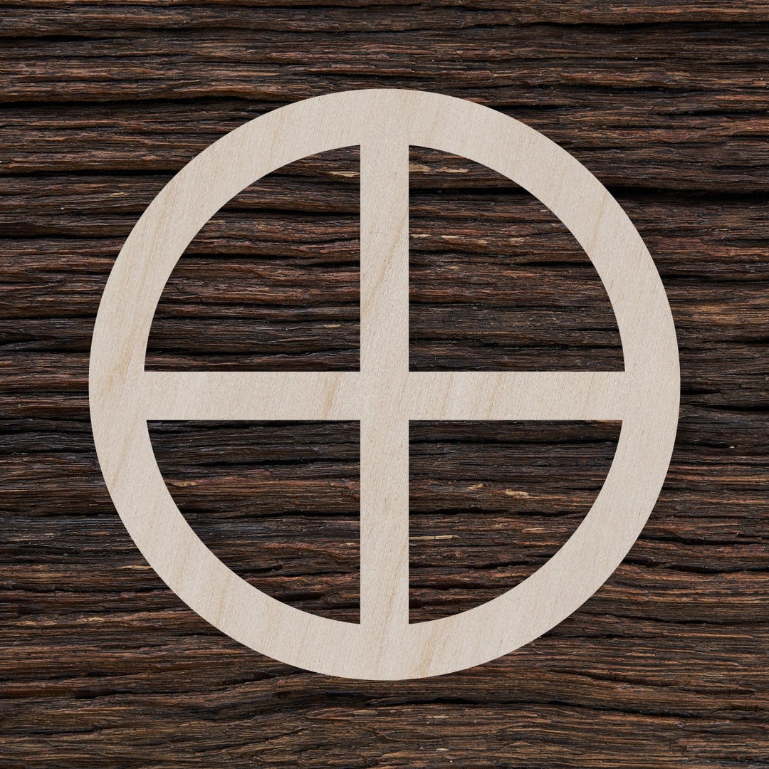 Wooden Circle Window Frame for Crafts and Decorations - Circle Window ...