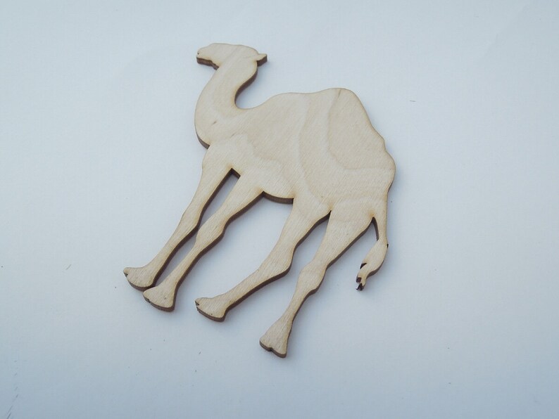 Wooden Camel Shape for Crafts and Decoration Laser Cut | Etsy