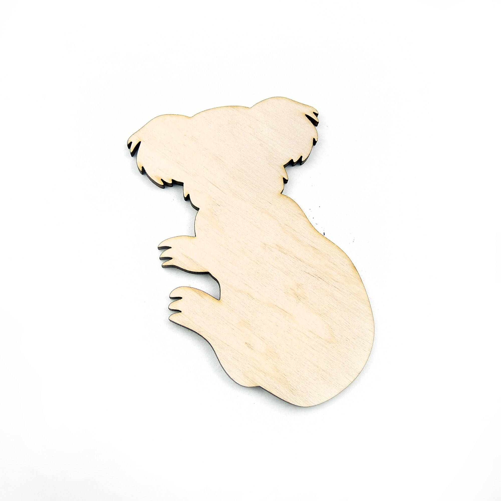 Wooden Koala Shape For Crafts And Decoration Laser Cut | Etsy
