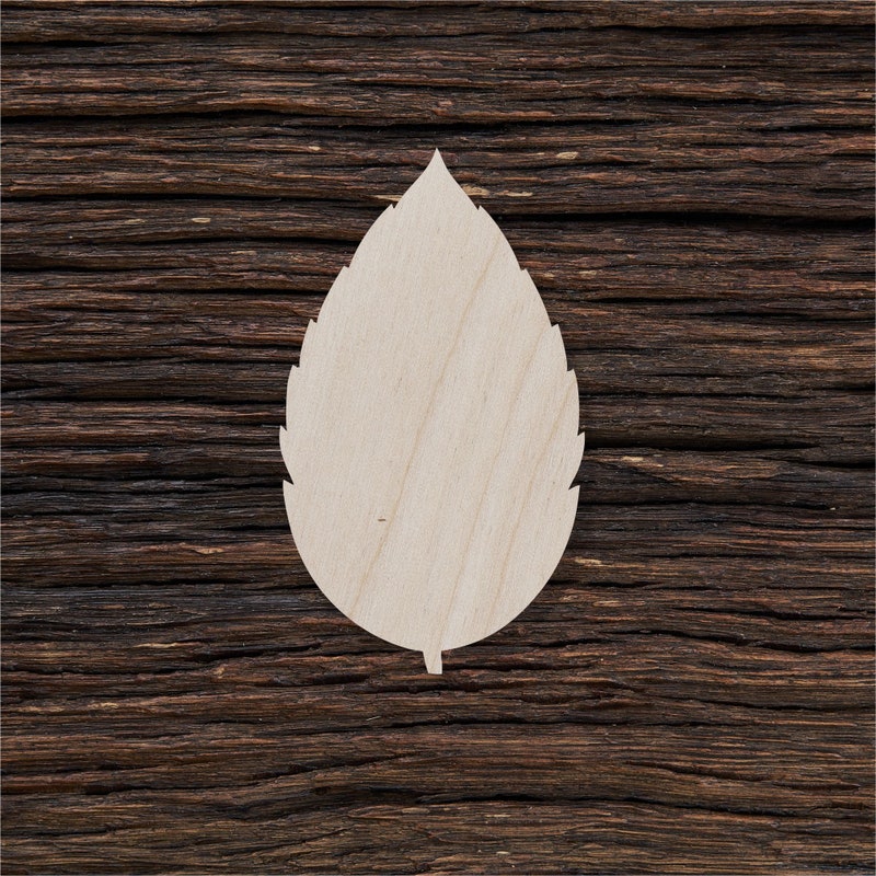 Wooden Leaves - Etsy