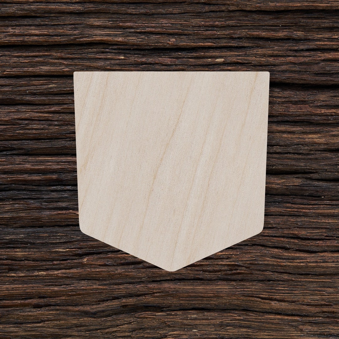 Wooden Pocket for Crafts and Decorations - Pocket Cut Out - Pocket ...