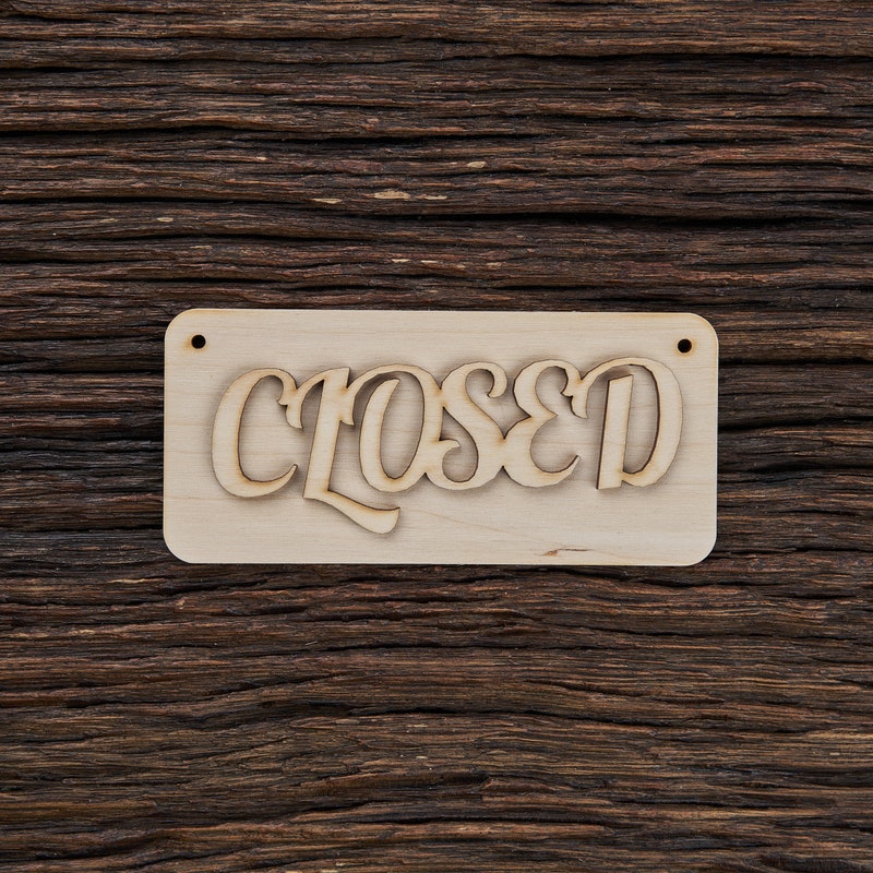 Open Closed Sign - Etsy