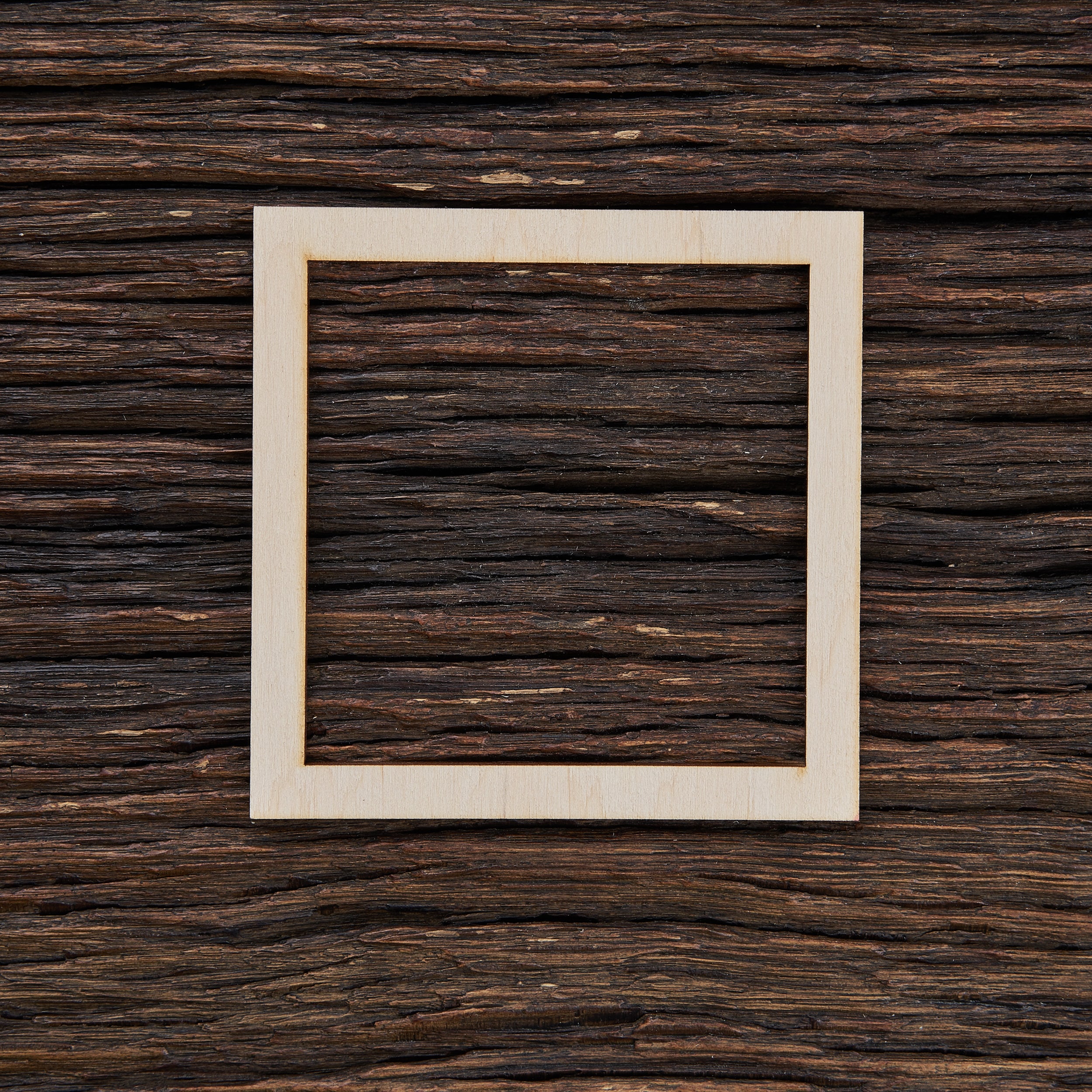 Forma de borde cuadrado de madera para artesanías y decoración | Etsy