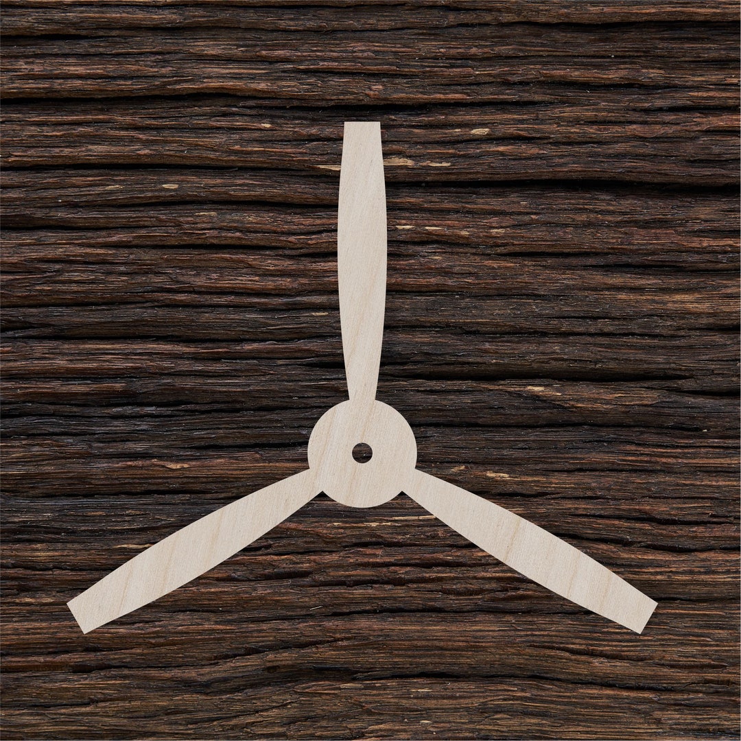 Wooden Helicopter Propeller Shape for Crafts and Decoration - Laser Cut ...