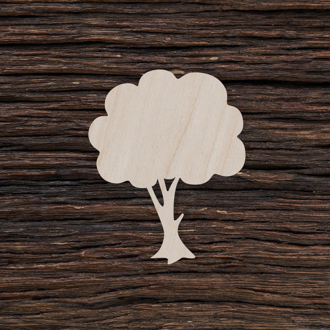 Wooden Apple Tree for Crafts and Decorations - Apple Tree Shape - Apple ...