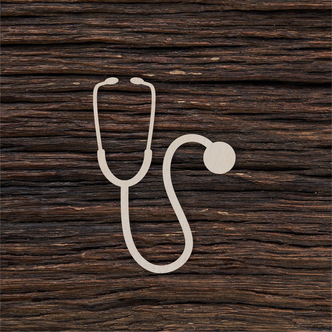 Wooden Stethoscope for Crafts and Decorations - Stethoscope Earrings ...