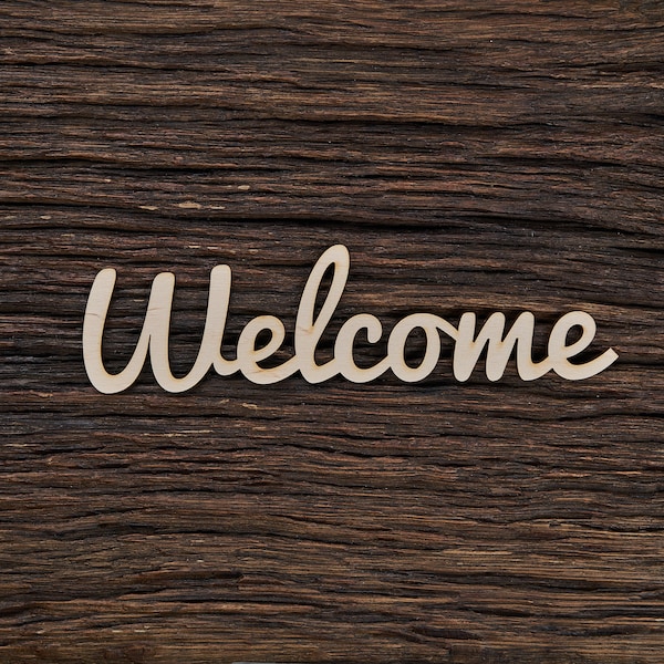 Wooden Welcome Sign Front Porch - Etsy