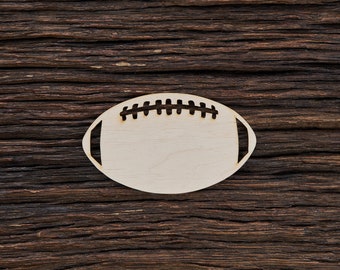 Unfinished Wooden Football Player Craft Shape - Etsy