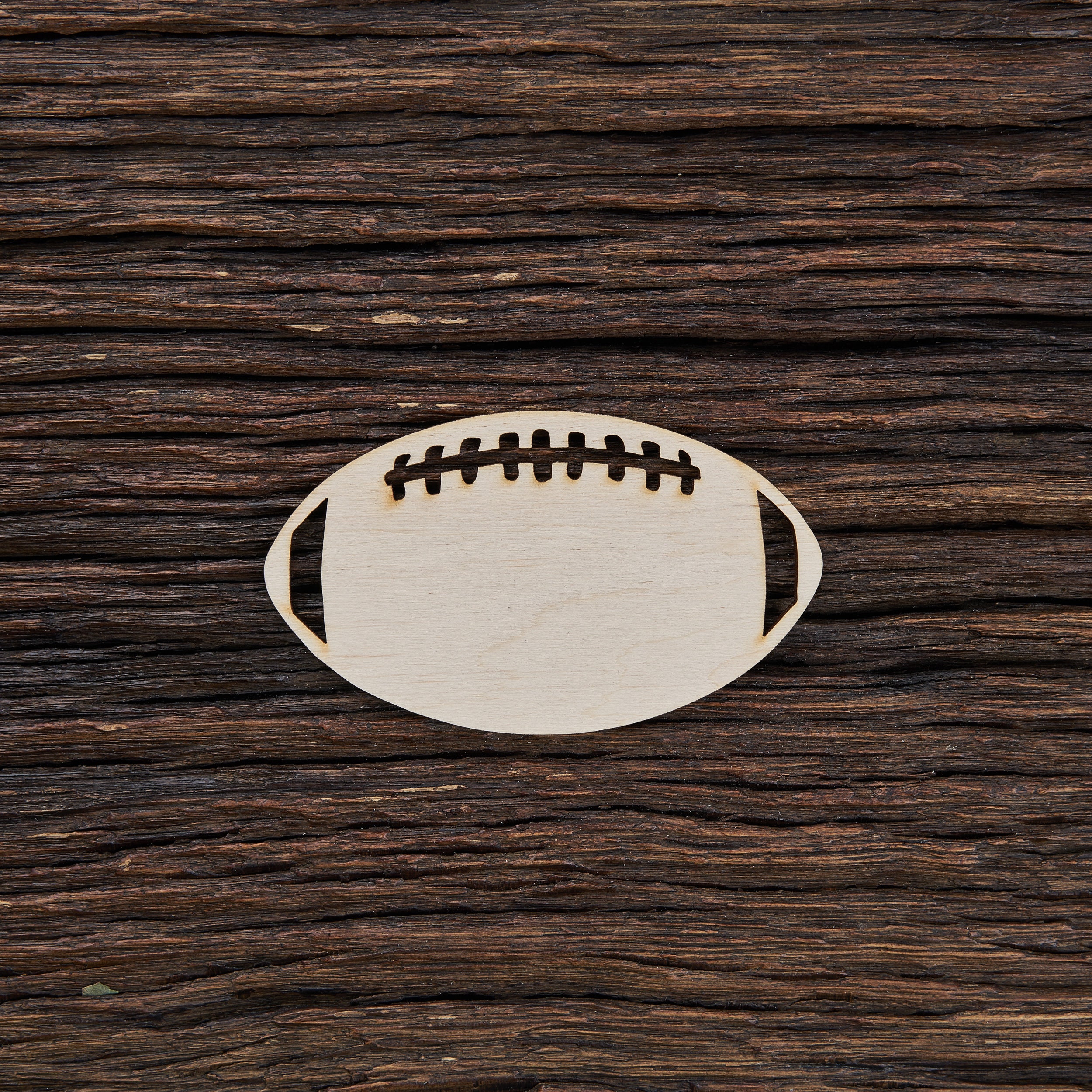 Wooden American Football Ball Shape for Crafts and Decoration - Etsy