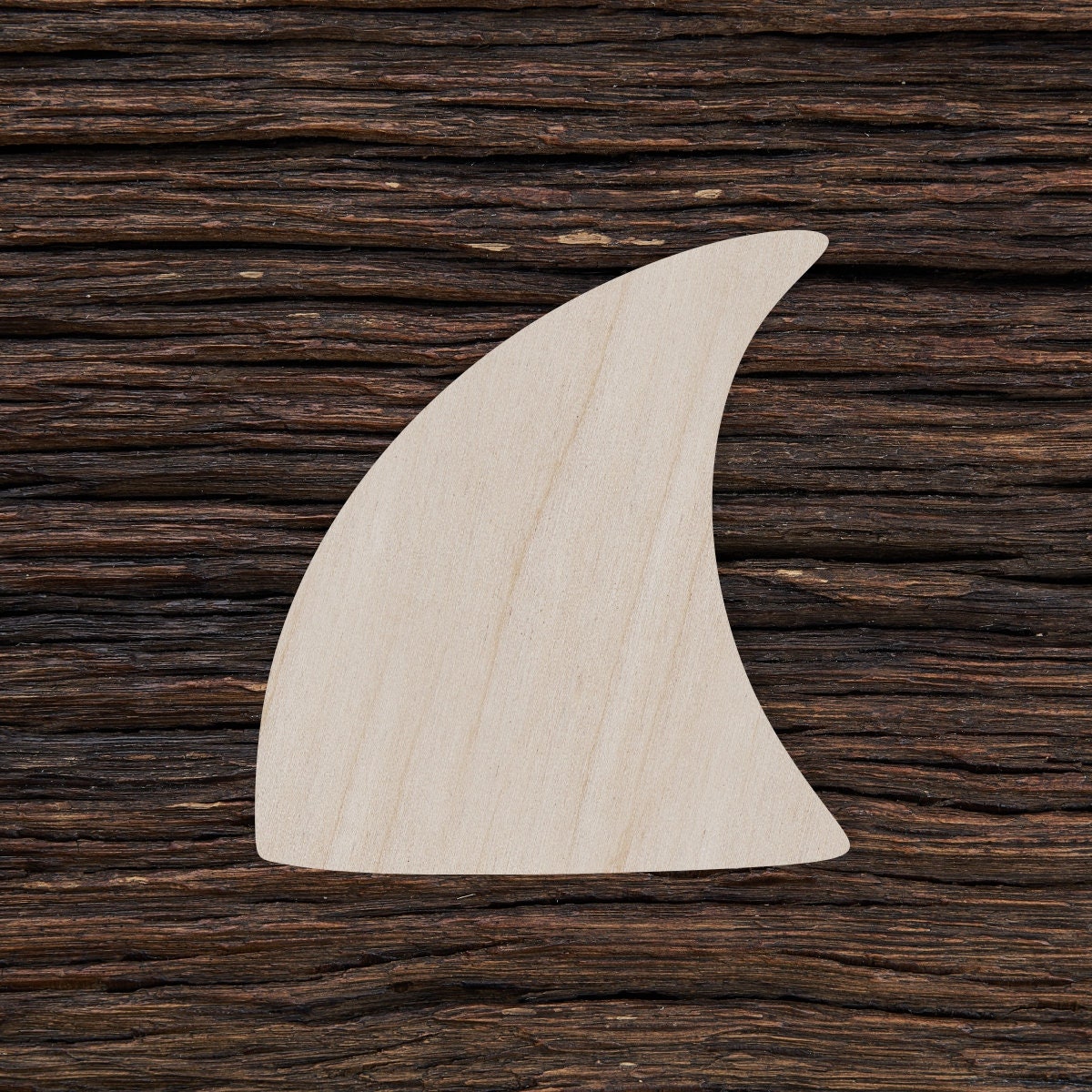 Wooden Shark Fin for Crafts and Decorations Shark Fin Cut | Etsy
