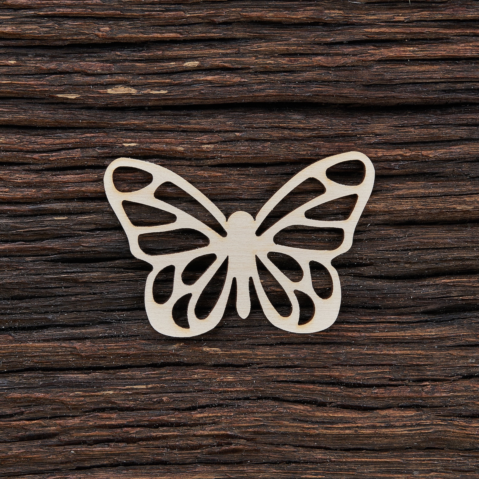 Wooden Butterfly With Patterns for Crafts Laser Cut Home - Etsy