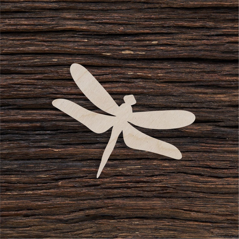 Wooden Dragonfly Shape for Crafts and Decoration Laser Cut - Etsy
