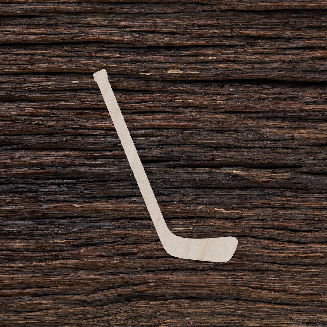 Wooden Hockey Stick for Crafts and Decorations - Hockey Stick Pendant ...