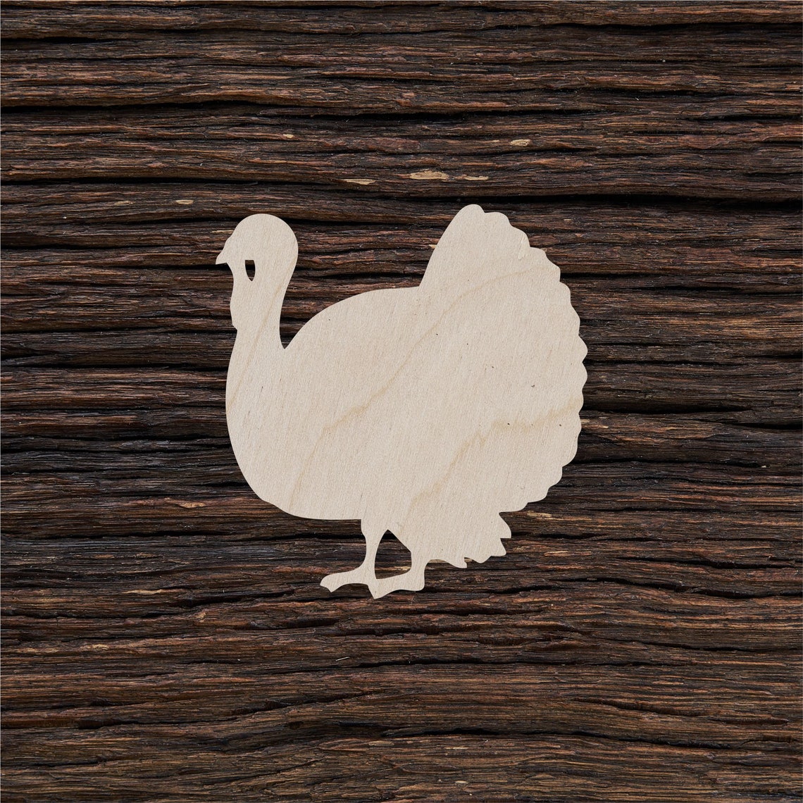 Wooden Turkey Shape for Crafts and Decoration Laser Cut - Etsy