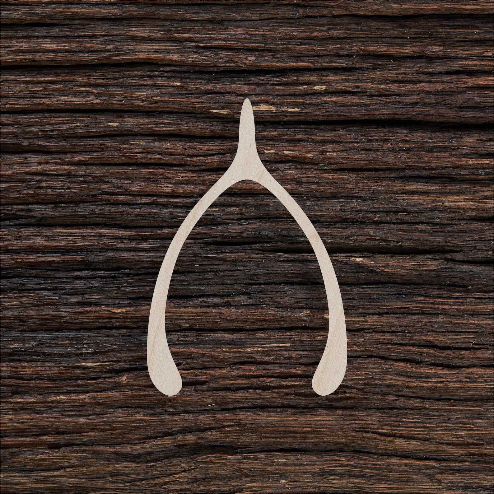 Wooden Wishbone for Crafts and Decorations Wishbone Earrings - Etsy