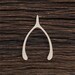 Wooden Wishbone for Crafts and Decorations - Wishbone Earrings ...