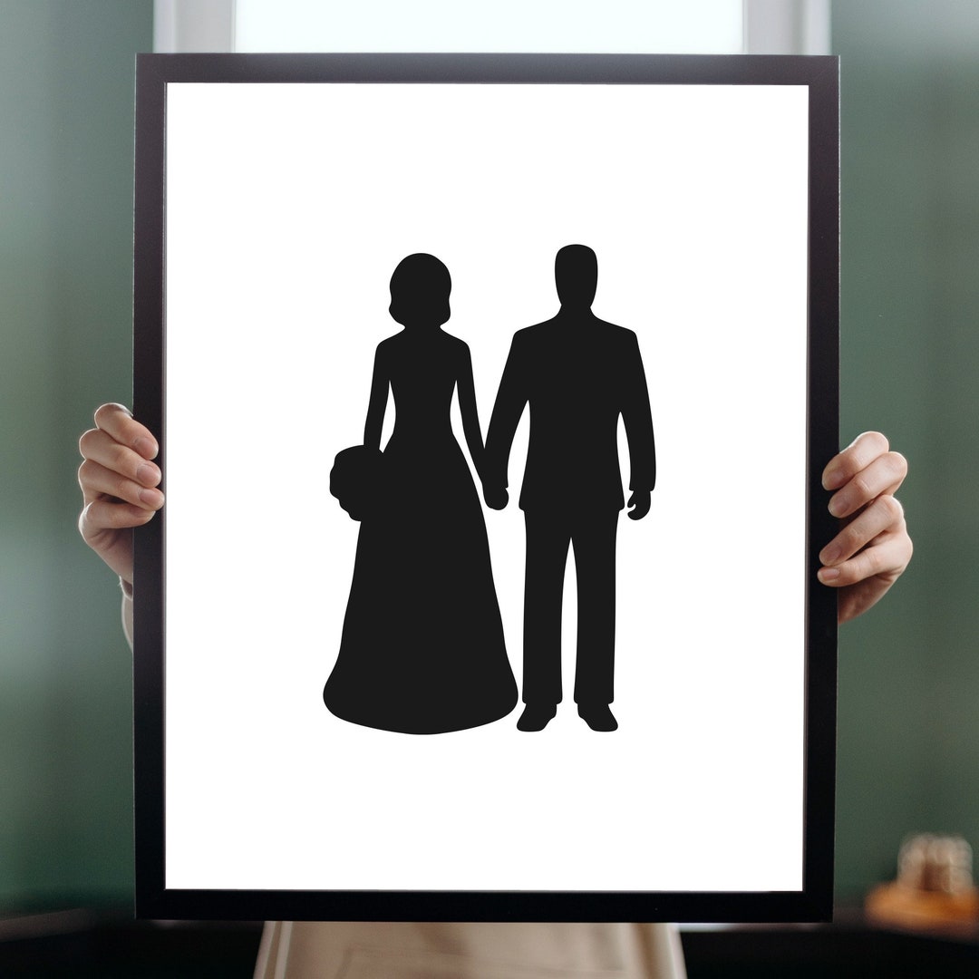 Bride and Groom Vinyl Sticker Decal - High Quality - Bride Sticker - Mr ...