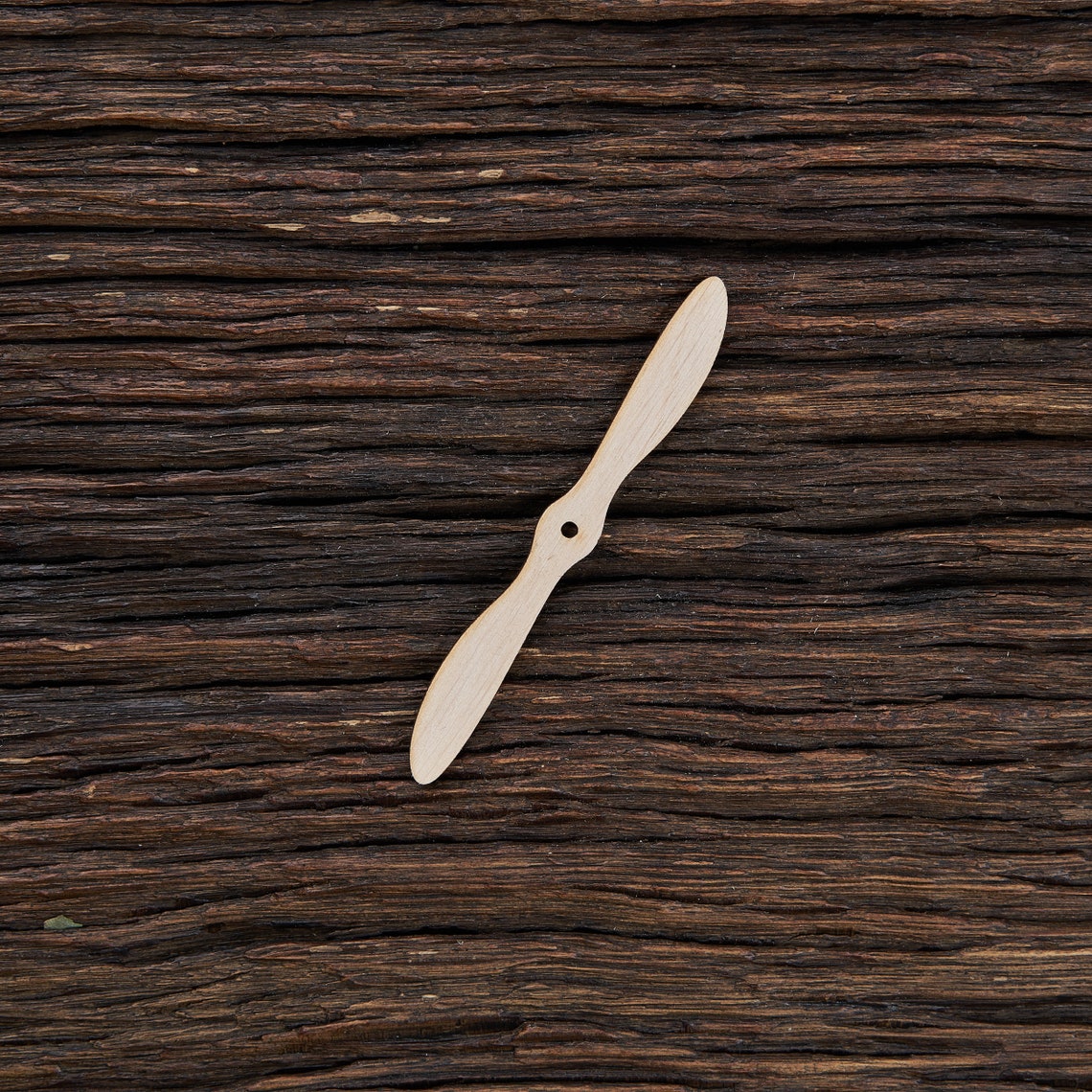 Wooden Flat Airplane Propeller Shape for Crafts and Decoration - Laser ...