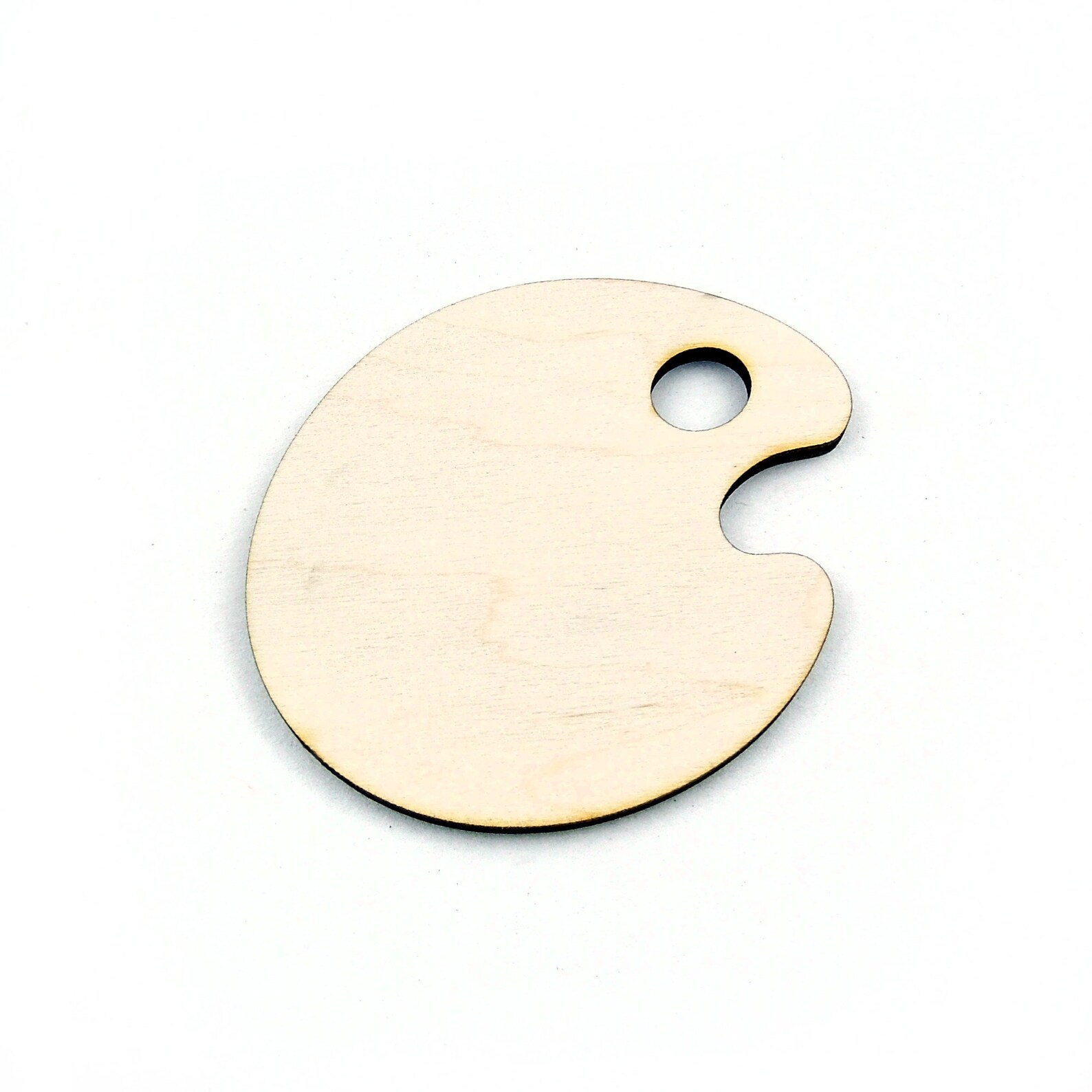 Wooden Paint Pallet Shape for Crafts and Decoration Laser - Etsy