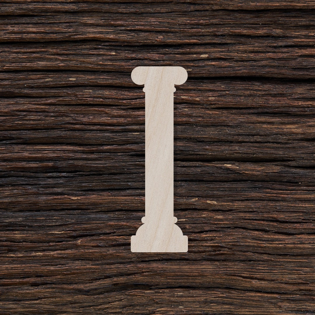 Wooden Greek Column for Crafts and Decorations - Greek Column Charm ...