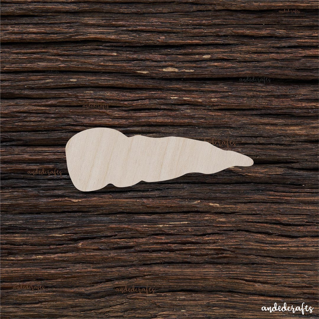 Wooden Snowmans Nose for Crafts and Decorations - Wooden Blanks - Craft ...