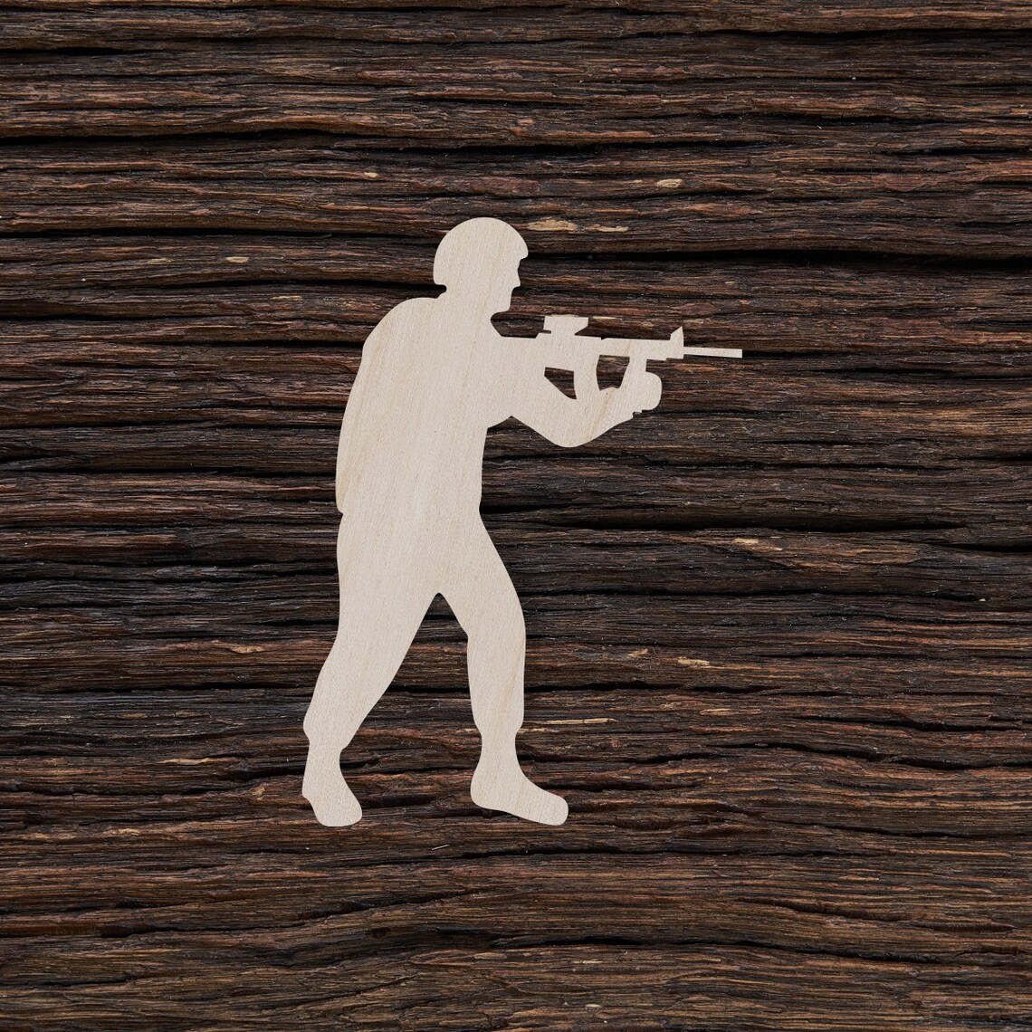 Wooden Soldier for Crafts and Decorations - Soldier Pendant - Soldier ...