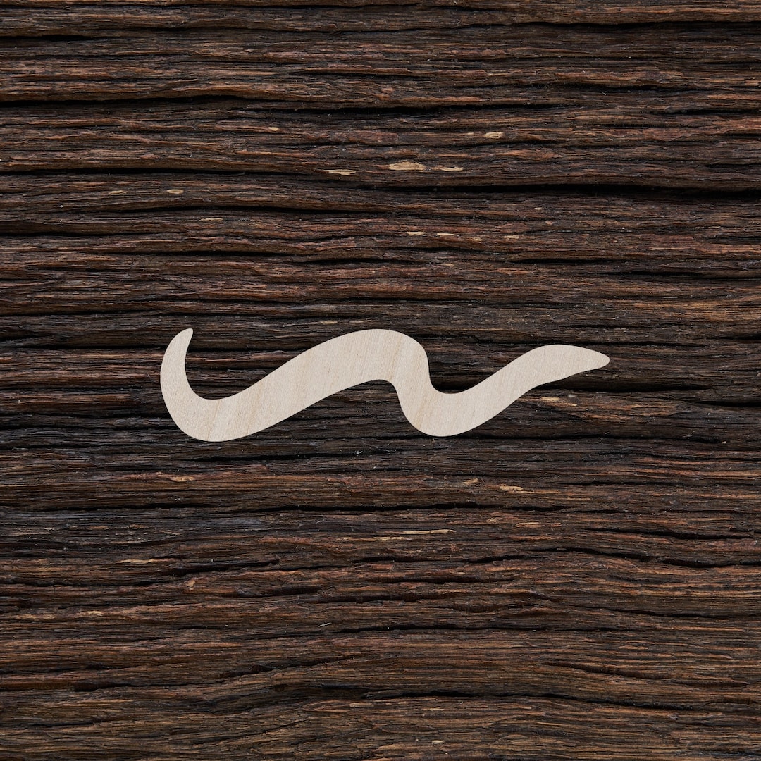Wooden Eel for Crafts and Decorations - Eel Cut Out - Eel Pendant - Eel ...