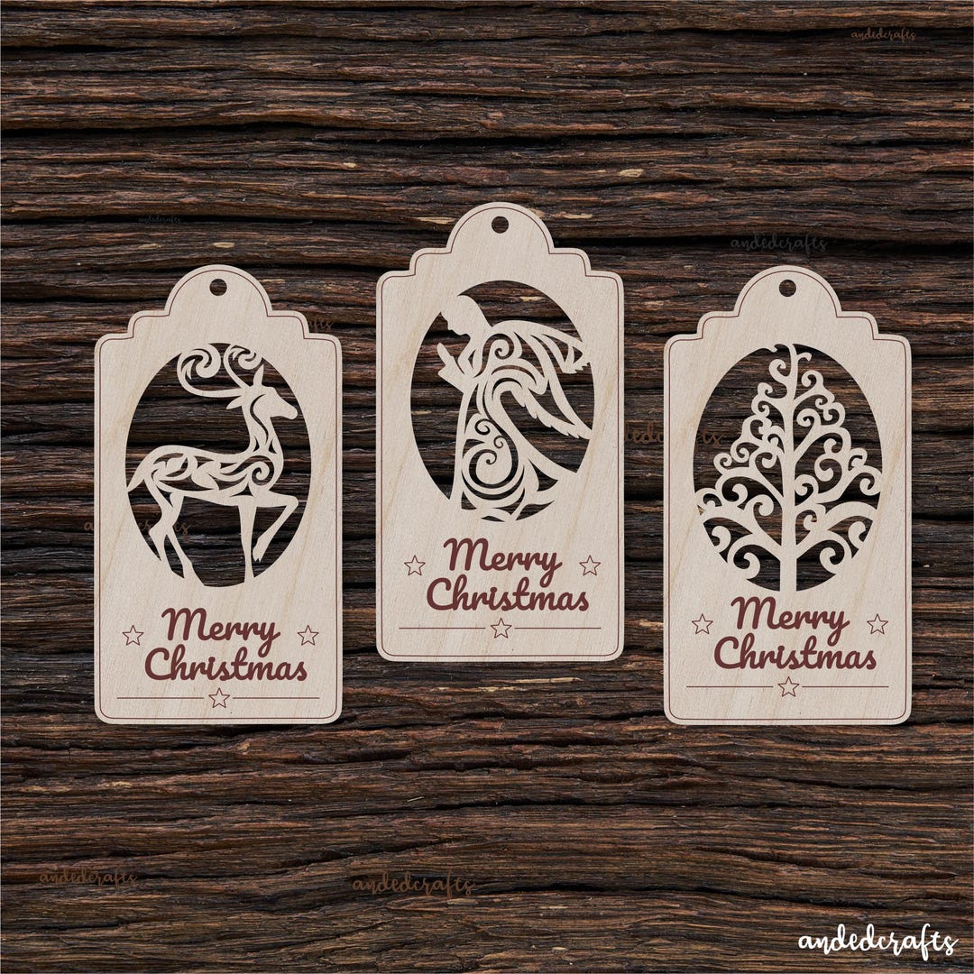 Wooden Custom Gift Tag for Crafts and Decorations Wooden Blanks Craft ...