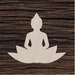 Wooden Budha Shape for Crafts and Decoration - Laser Cut - Miniature ...