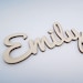 Wooden Custom Name Sign for Crafts & for Decoration - Laser Cut ...