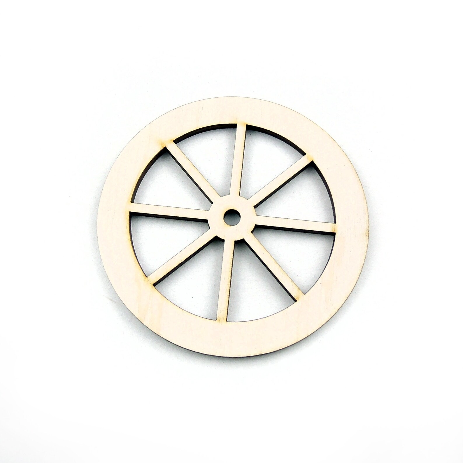 Wooden Cart Wheel Shape for Crafts and Decoration Laser Cut | Etsy