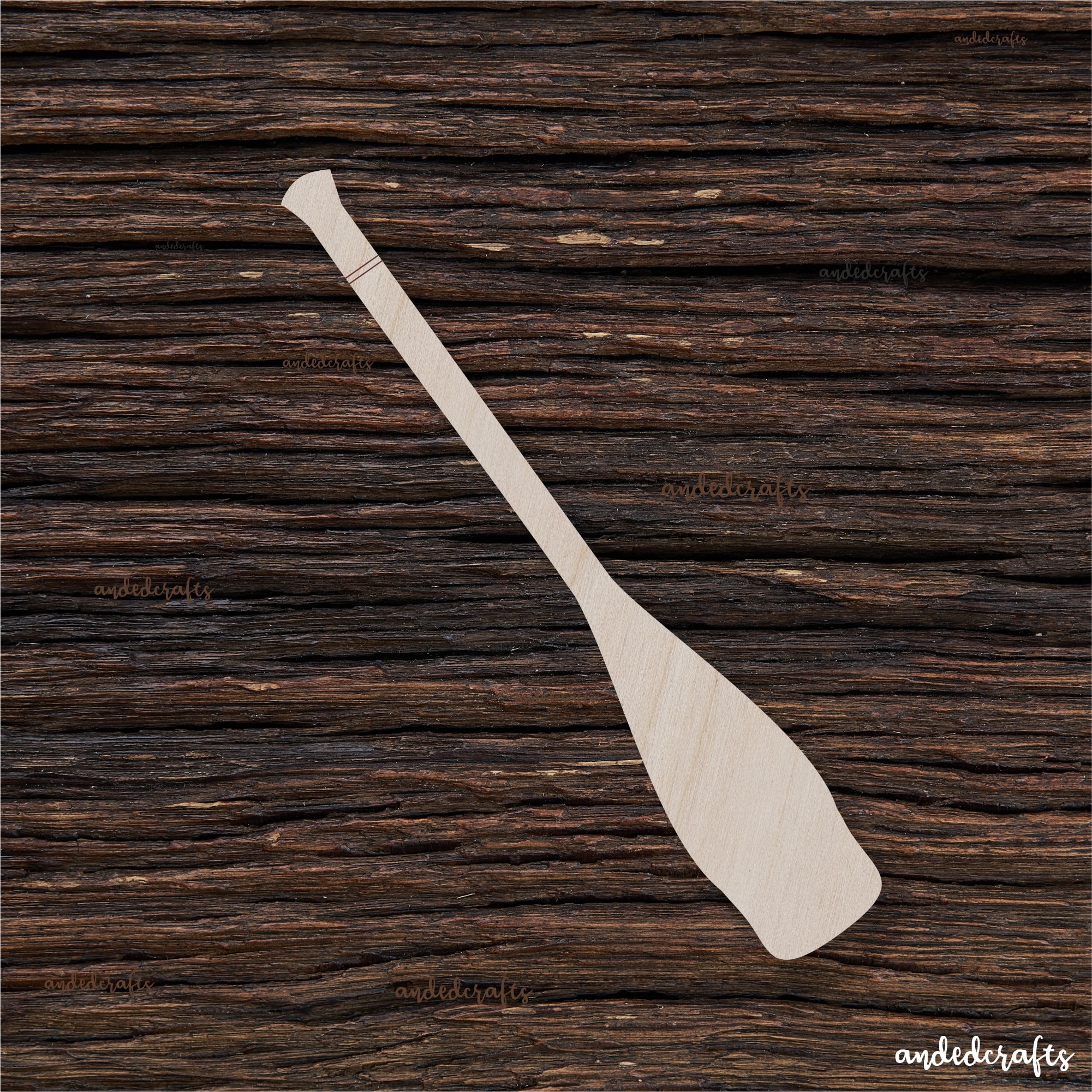 Wooden Oar Shape for Crafts and Decoration - Laser Cut - Oar Wall Decor ...
