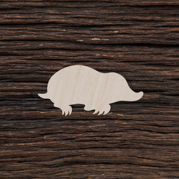Wooden Mole for Crafts and Decorations Mole Magnet Mole | Etsy