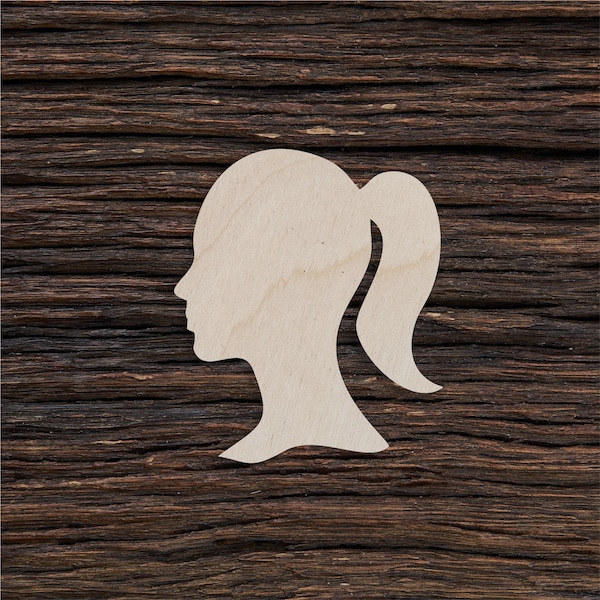 Woman Cutout Head - Etsy