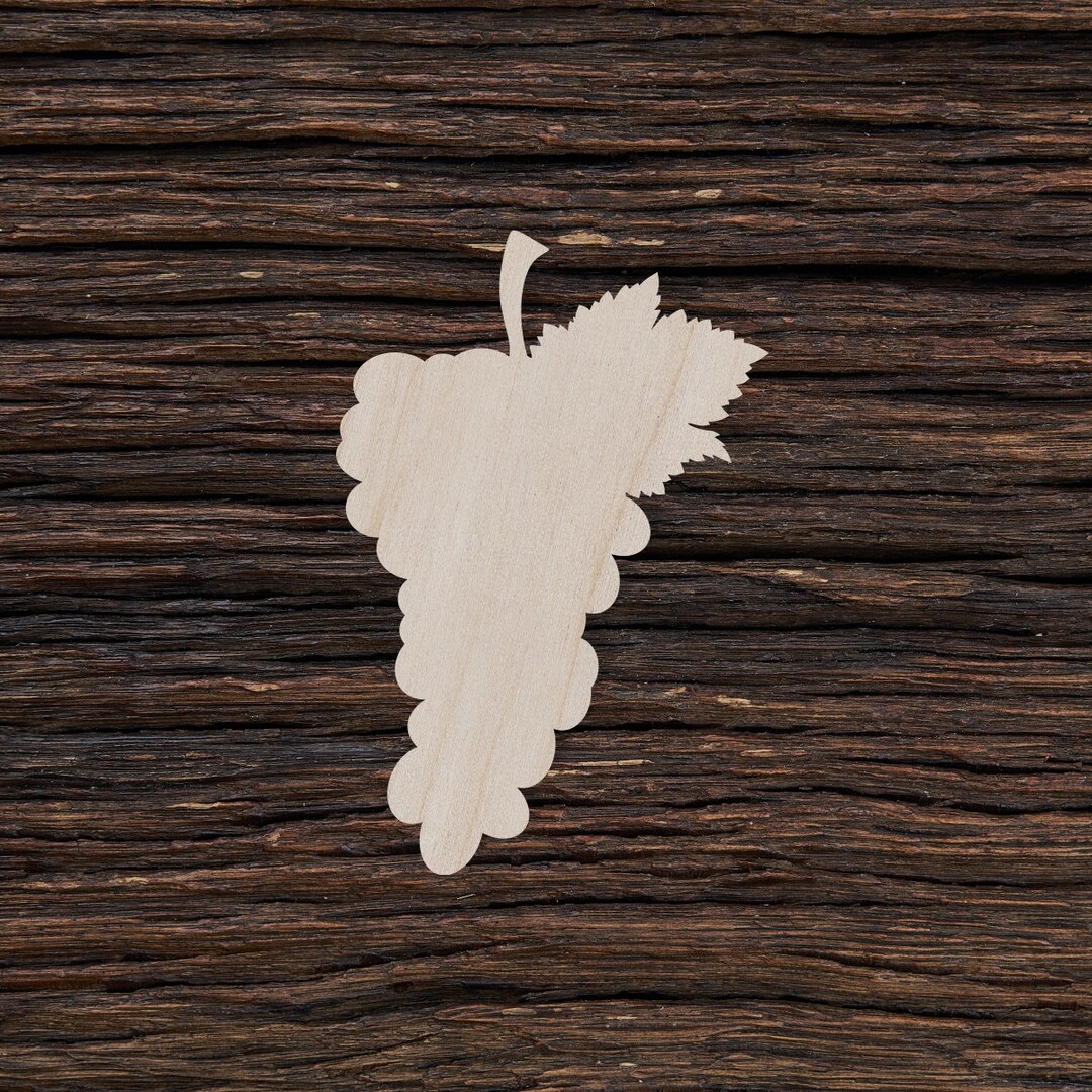 Wooden Grapes for Crafts and Decorations - Grapes Magnet - Grapes ...