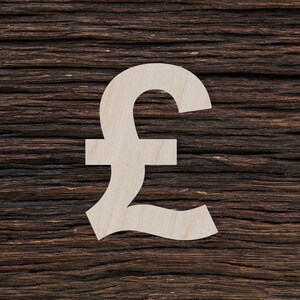 Wooden Pound Sign for Crafts and Decorations - Pound Sign Pendant ...
