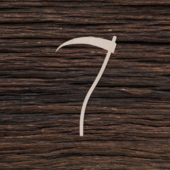 Wooden Scythe for Crafts and Decorations Scythe Pendant - Etsy Canada