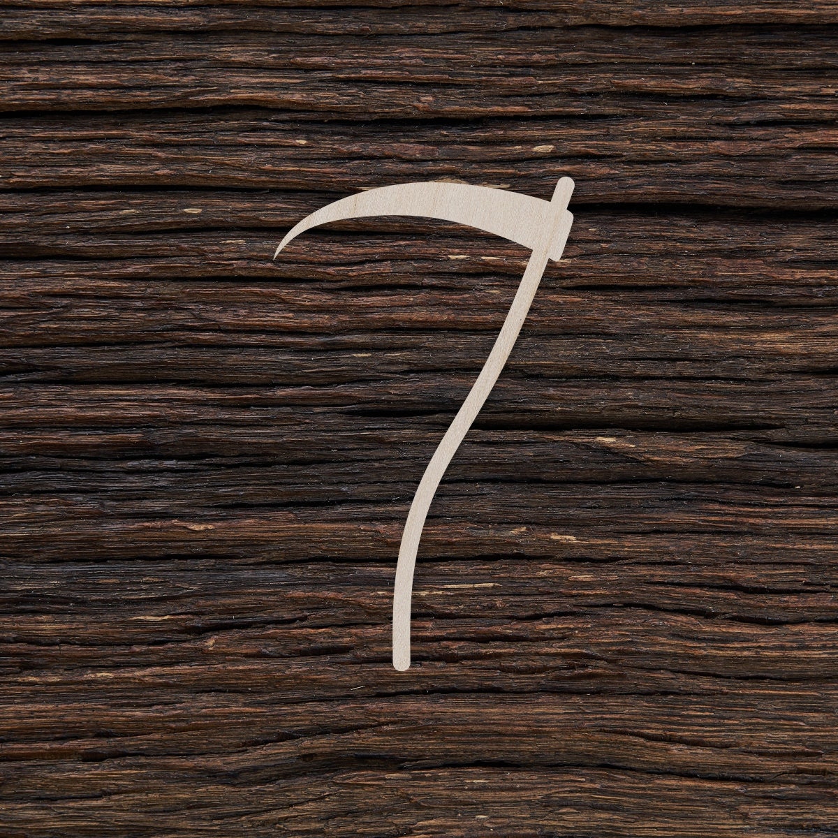 Wooden Scythe for Crafts and Decorations Scythe Pendant | Etsy