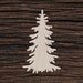 Wooden Spruce Tree for Crafts and Decorations - Spruce Tree Shape ...