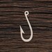 Wooden Fish Hook for Crafts and Decorations Fish Hook Earrings Fish ...