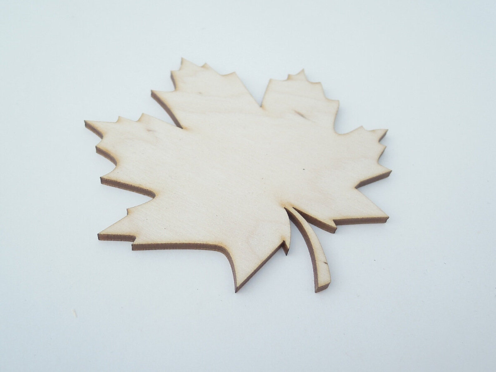 Wooden Maple Leaf for Crafts and Decoration Laser Cut | Etsy