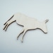 Wooden Wild Yak Shape for Crafts and Decoration - Laser Cut - Yak ...