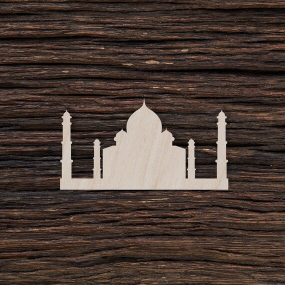 Wooden Taj Mahal for Crafts and Decorations Taj Mahal Cut - Etsy