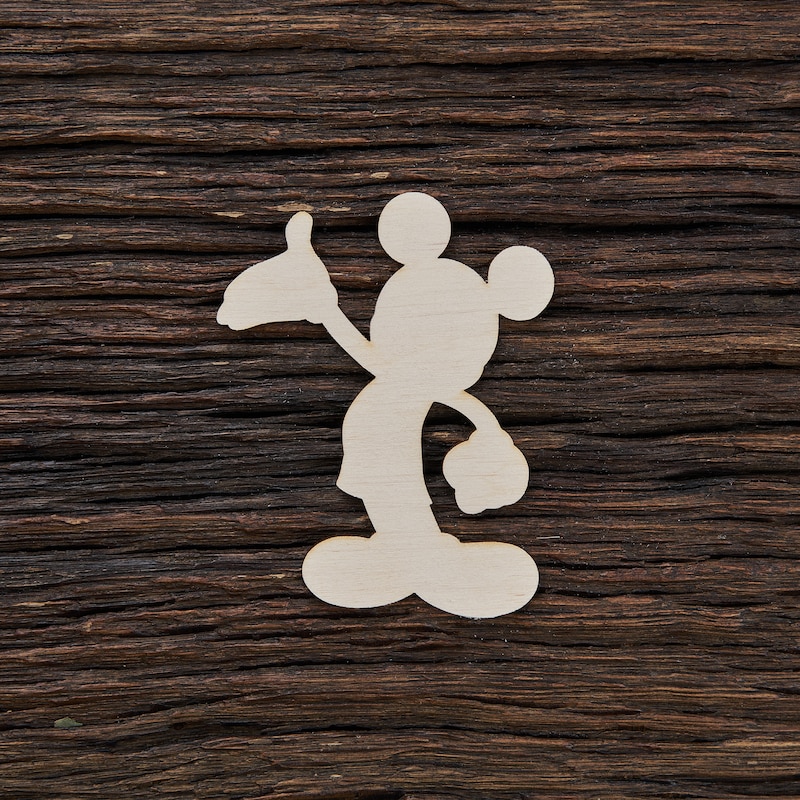 Wooden Mickey Head - Etsy