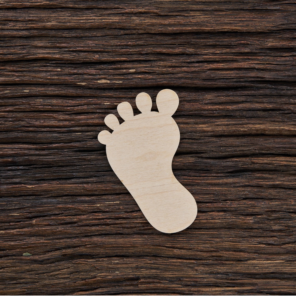 Wooden Baby Feet Shape for Crafts and Decoration - Laser Cut - Baby ...