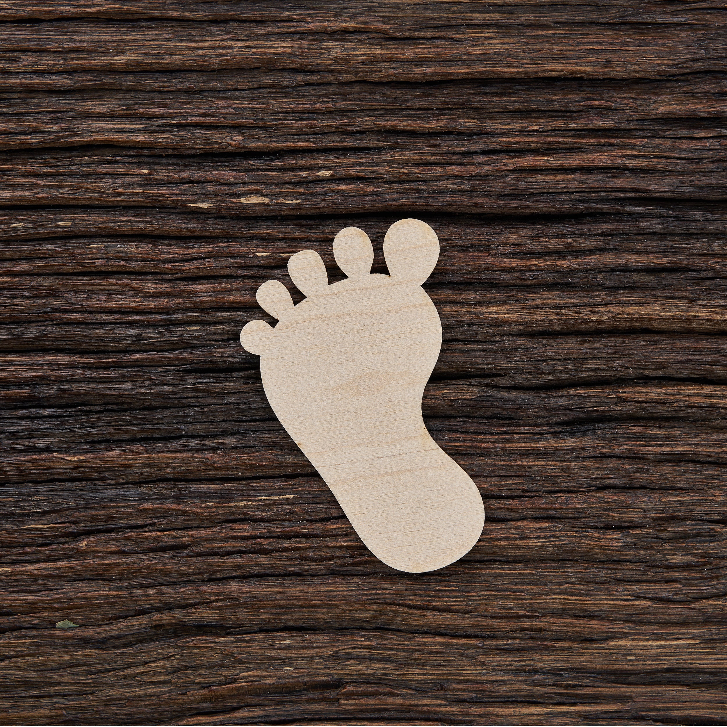 Wooden Baby Feet Shape for Crafts and Decoration - Laser Cut - Baby ...