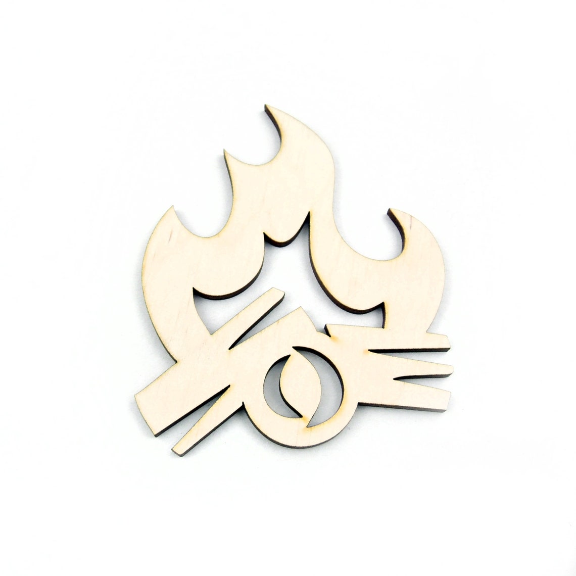 Wooden Wild Campfire Shape for Crafts and Decoration Laser | Etsy