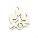 Wooden Wild Campfire Shape for Crafts and Decoration - Laser Cut ...
