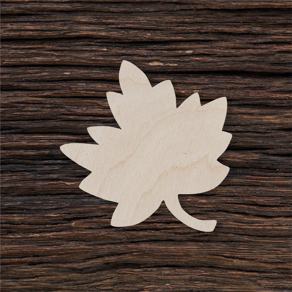Wooden Leaf Shape for Crafts and Decoration Laser Cut DYI - Etsy