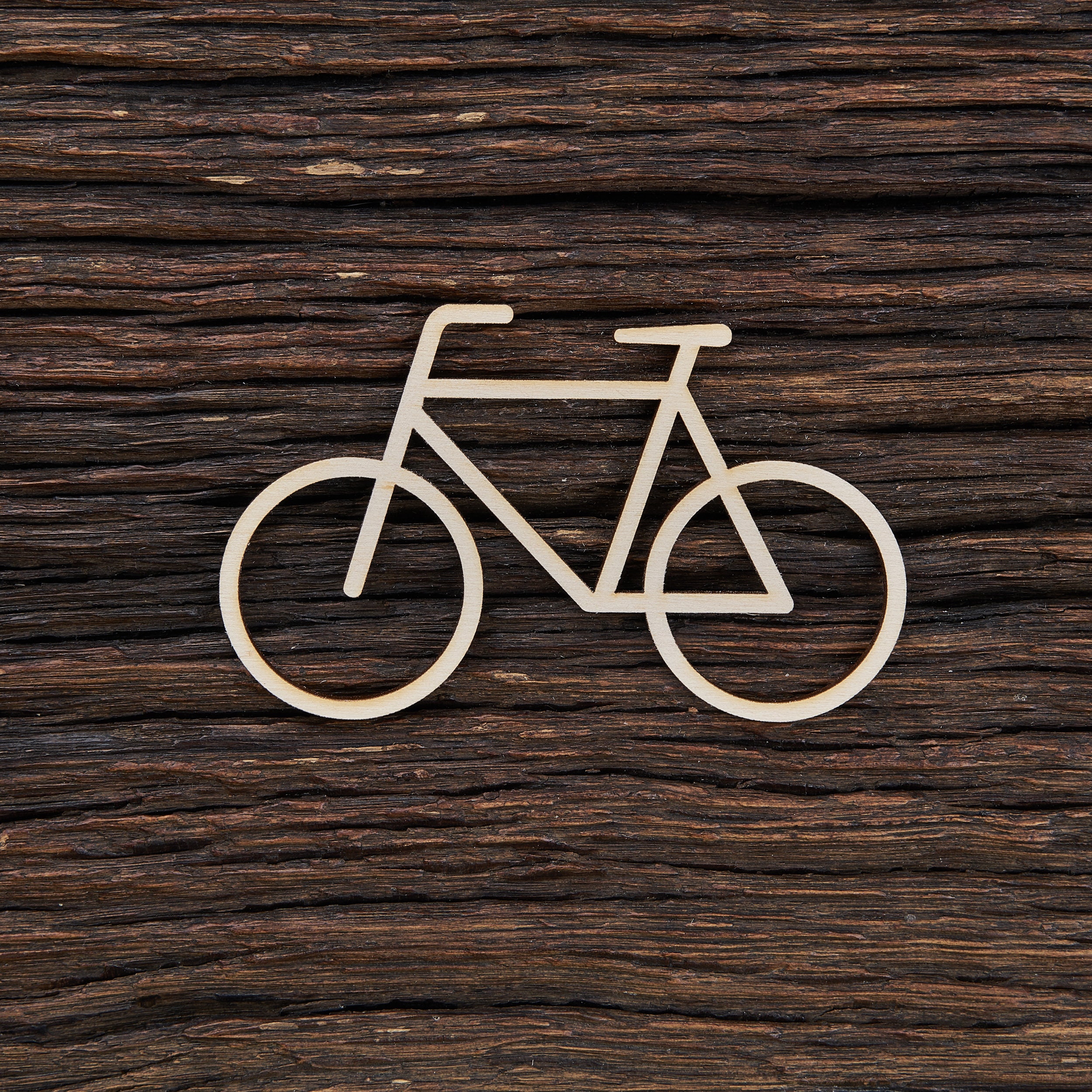 Wooden Bike Shape for Crafts and Decoration - Laser Cut - Bicycle Shape ...